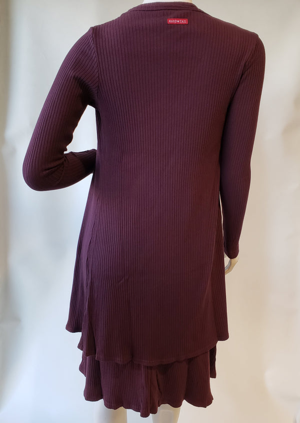 Hardtail Wide Ribbed Shell Dress - Mementos